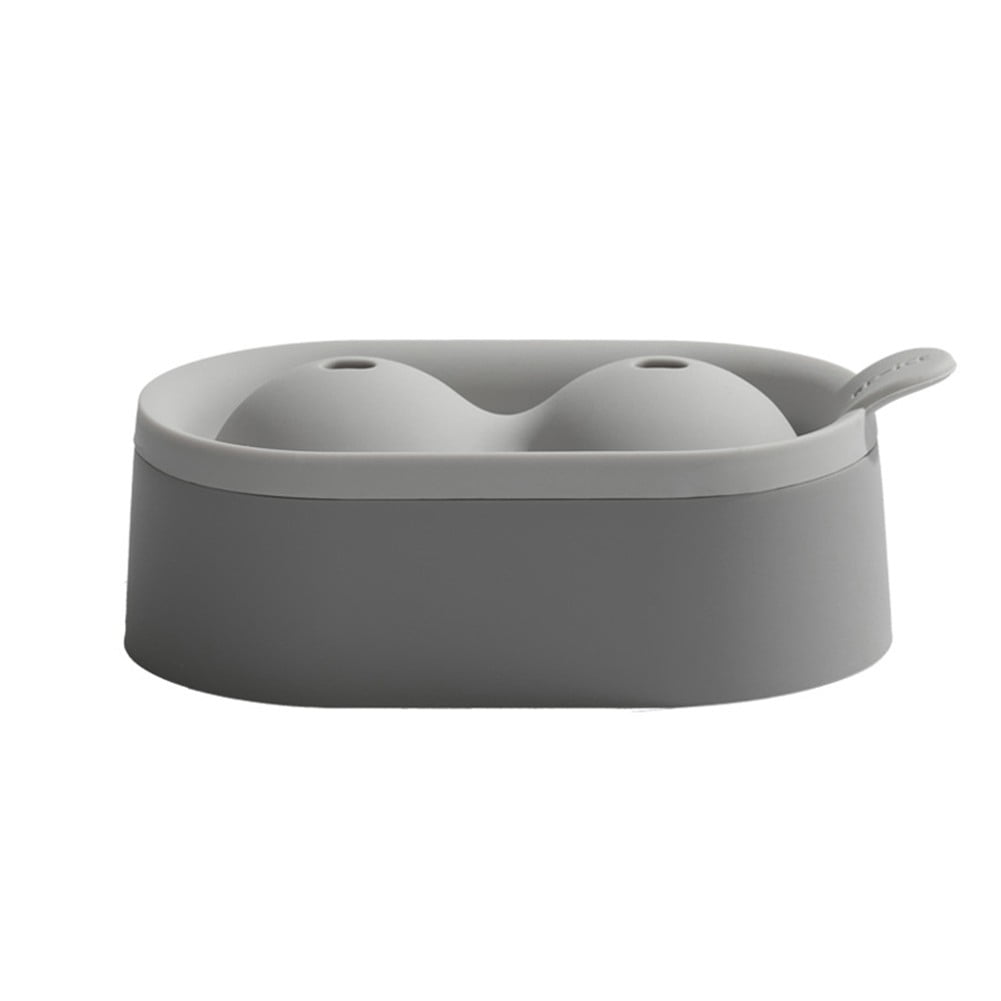 PASILI Large Round Ice Balls Silicone Tray With Bonus Funnel For Easy ...