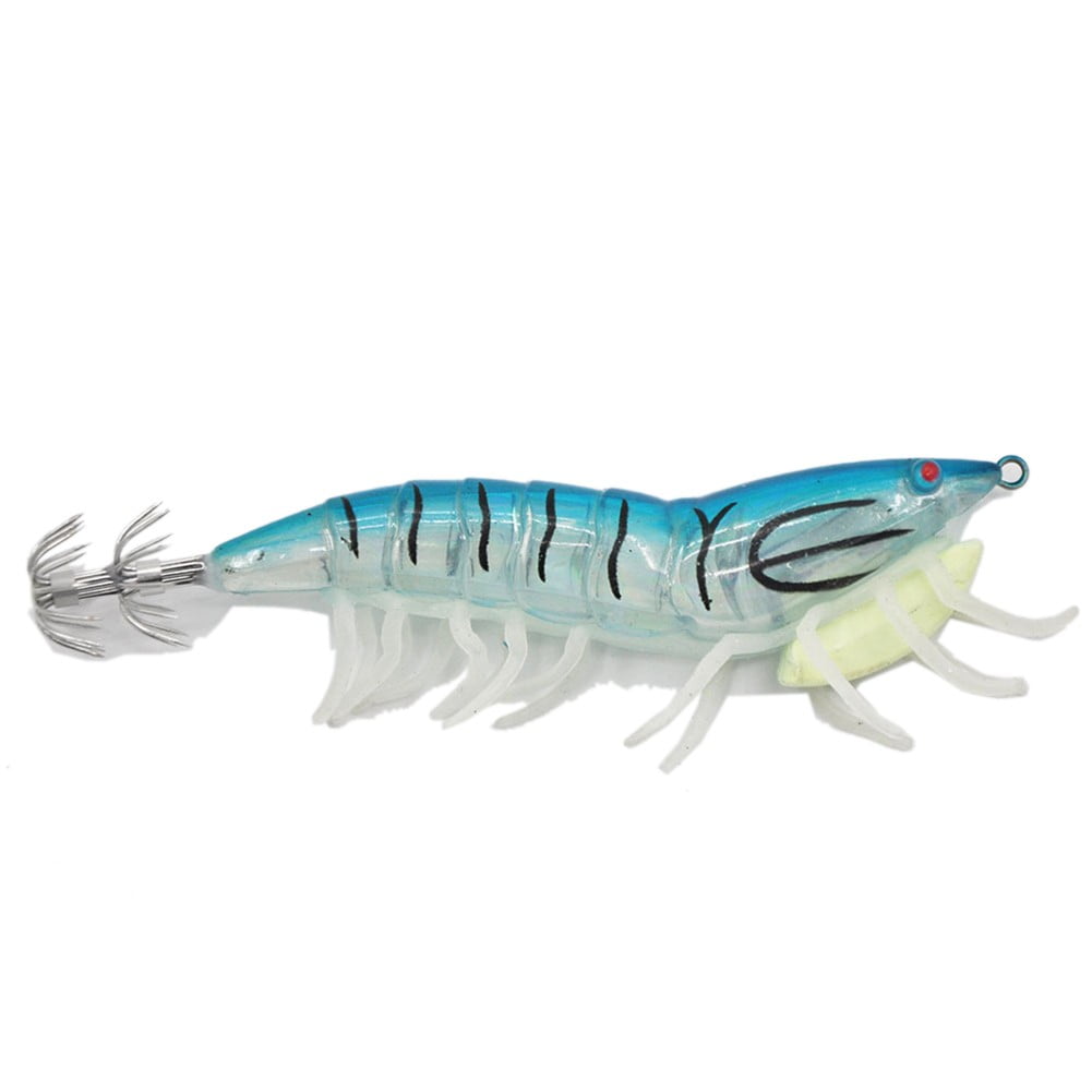 PASILI Luminous Egi Lure Squid Jig Shrimp Eging Jigging Octopus Calamar ...
