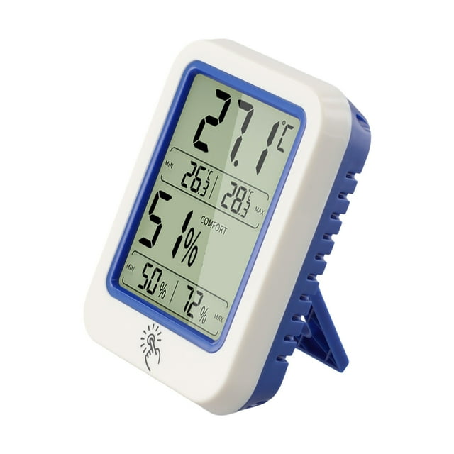 PASILI Max Min Room Thermometer Hygrometer Monitor Temperature Humidity ...