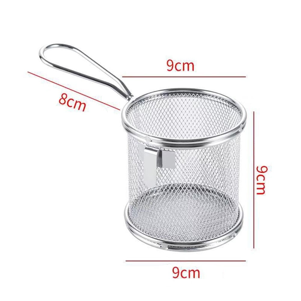 PASILI Pasta Strainer Stainless Steel Mesh Spider Strainer for Pasta ...