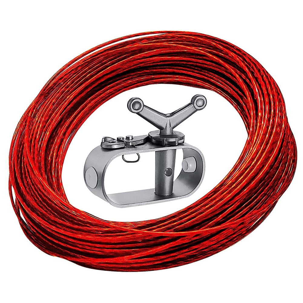 PASILI Pool Cover Cable Winch Kit for Pool Winter Safety Cover Rope ...
