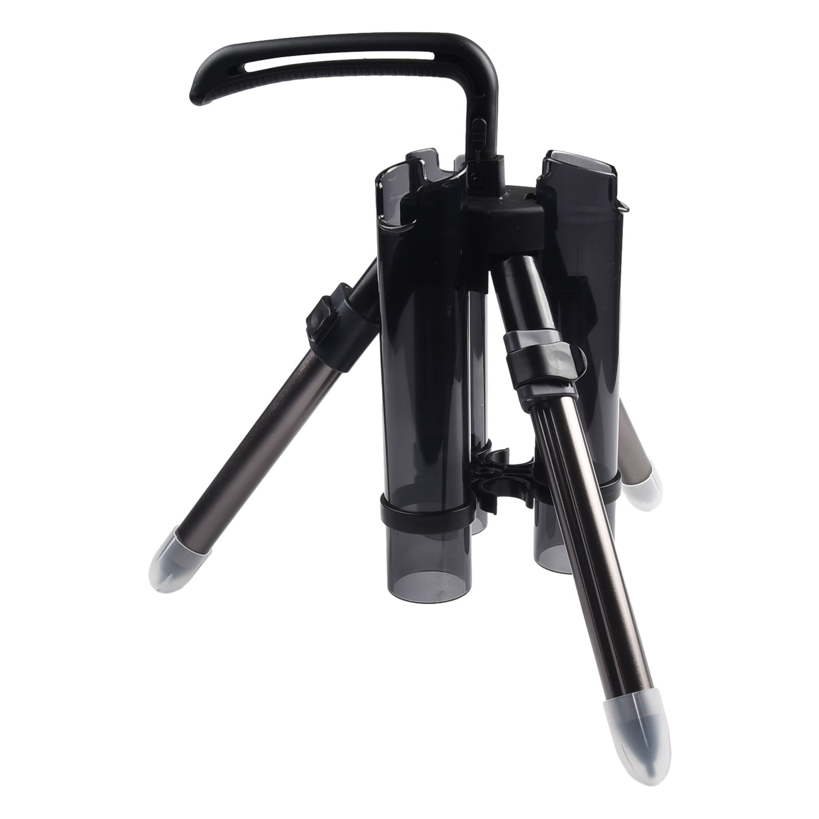 PASILI Portable Fishing Rod Support Tripod 3 Rods Stand Telescopic Rack ...