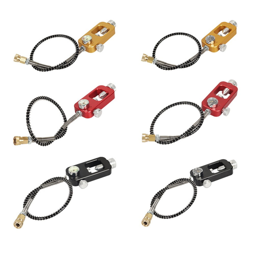 PASILI Scuba Diving Tank Refill Adapter With Gauge And Hose for Oxygen ...