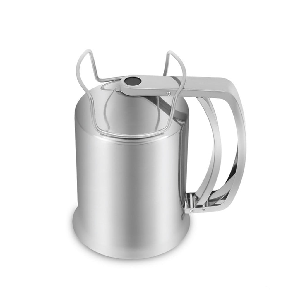 PASILI Stainless Steel Pancake Batter Dispenser Dough Dispenser Funnel ...
