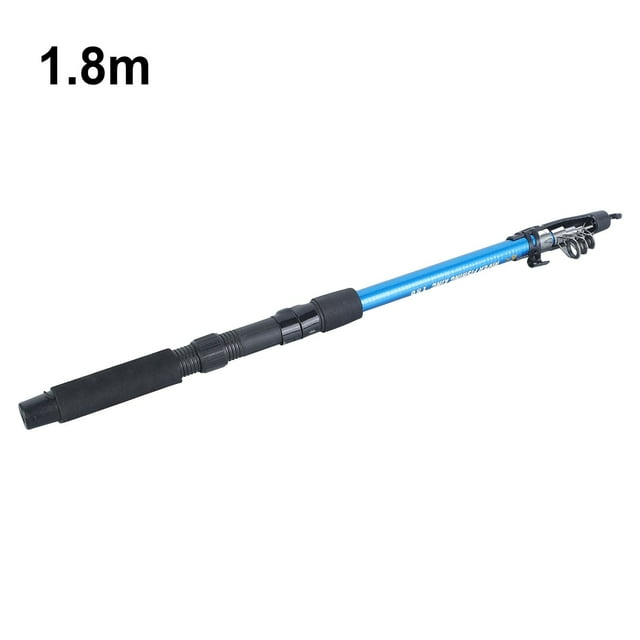 PASILI Ultra-hard portable telescopic sea rod throwing rod long-range ...