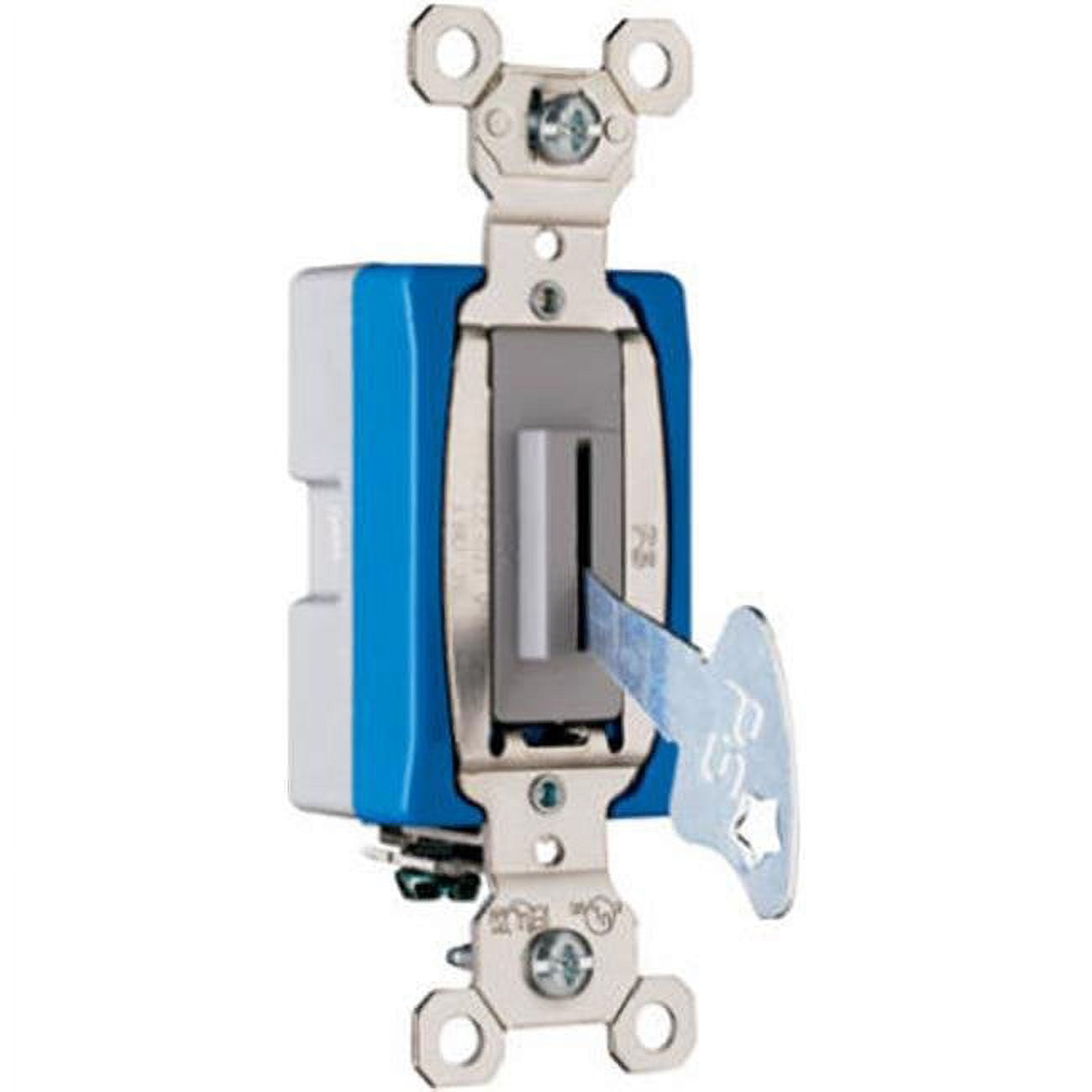 PASS & SEYMOUR PS20AC3L Heavy Duty Keyed 3 Way Toggle Switch, 20-Amp ...