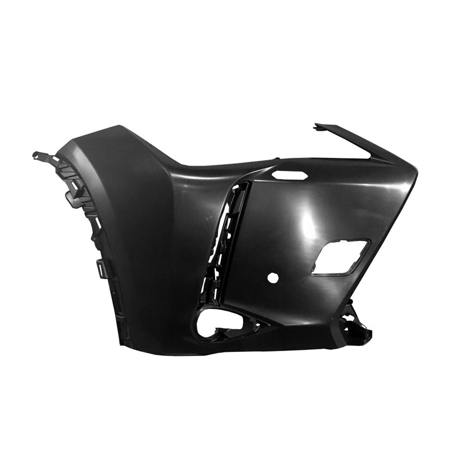 PASSENGER SIDE BUMPER COVER; WITHOUT F-SPORT; WITH PARK ASSIST SENSOR ...