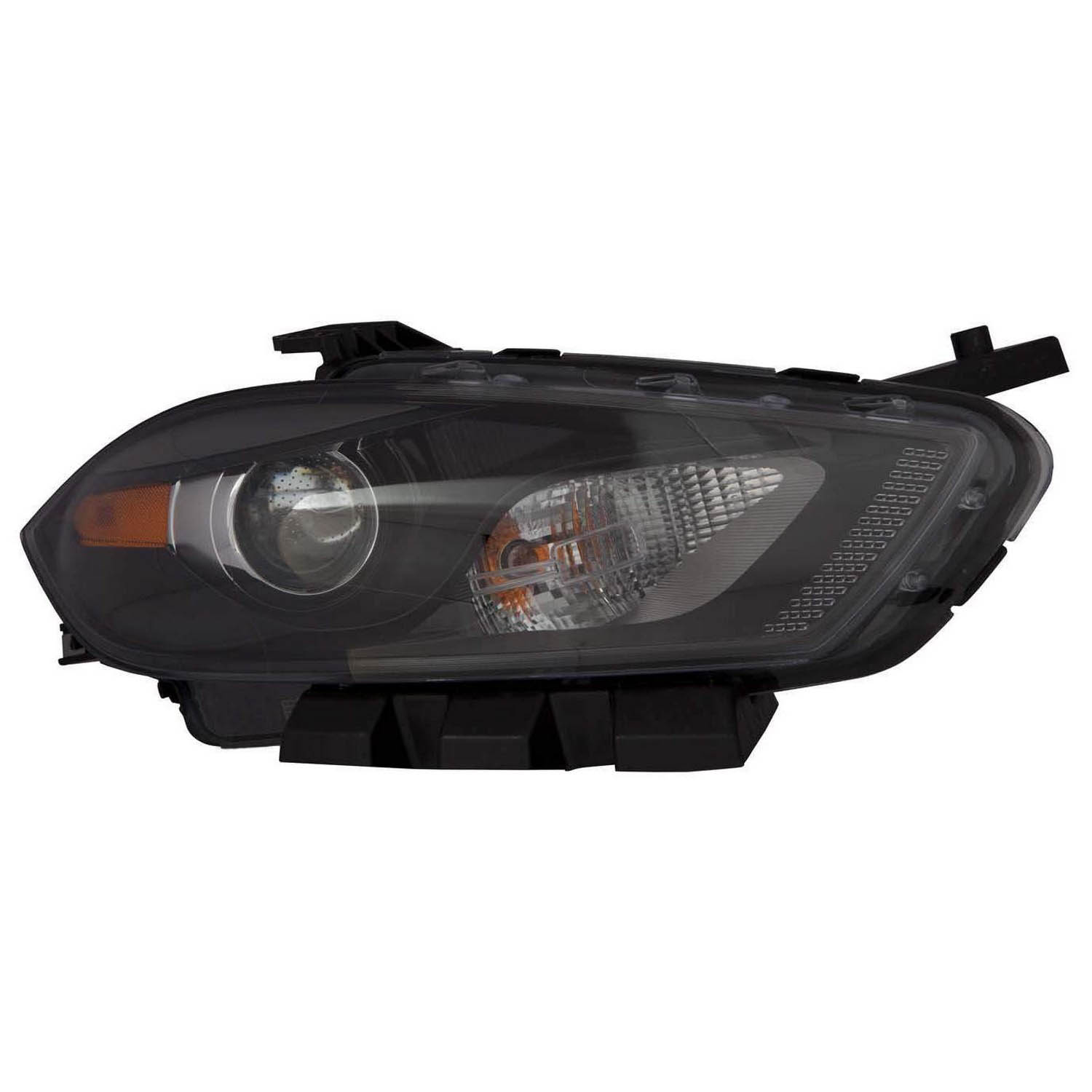 PASSENGER SIDE HALOGEN HEADLIGHT LENS AND HOUSING; CODES LMC/MFA ...