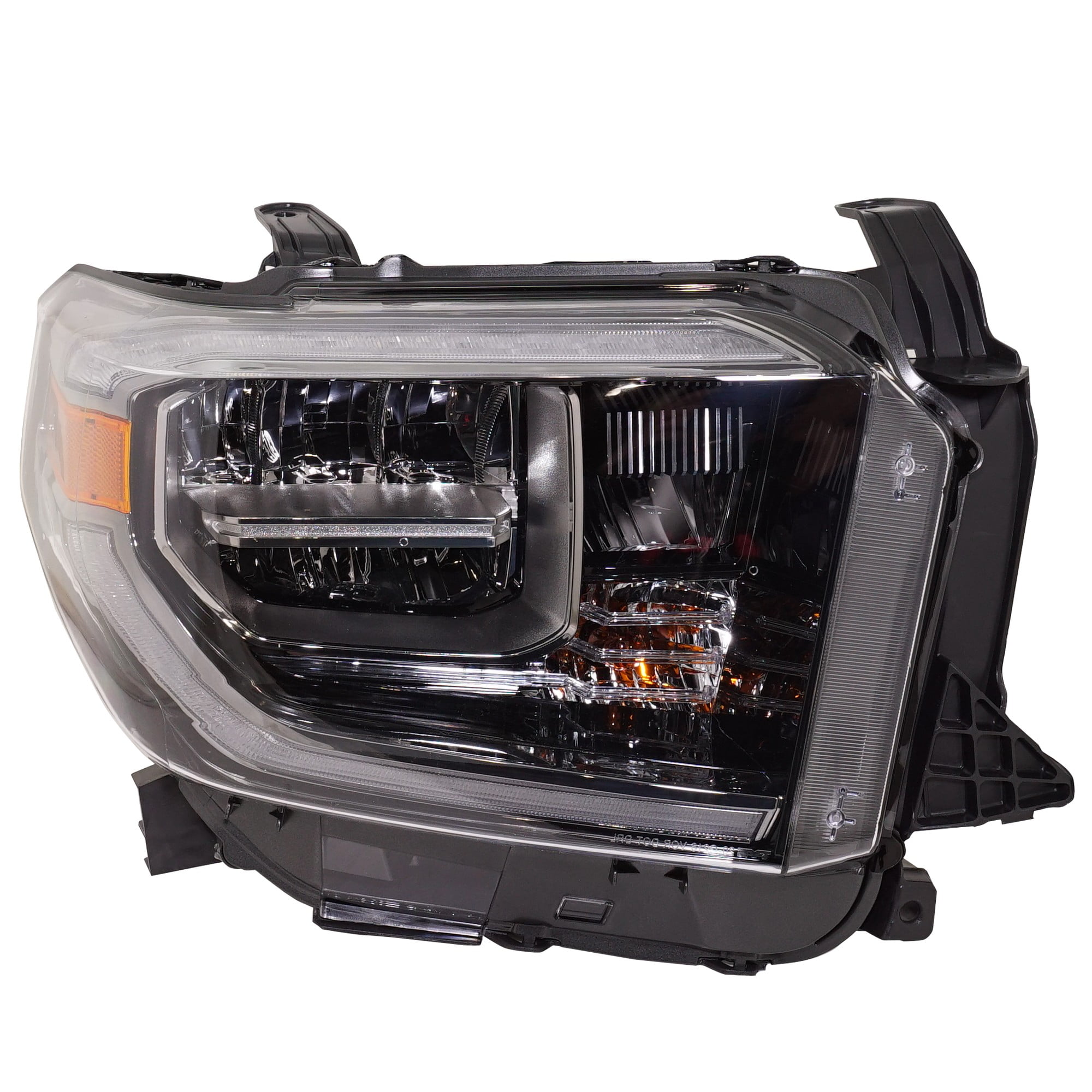 For 2018 Tundra Front Right Headlights Amber & Clear Plastic 81110 ...
