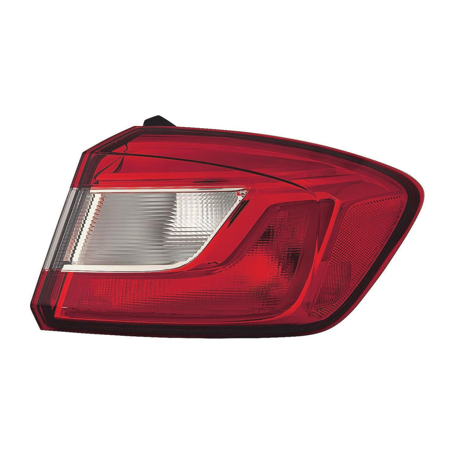 PASSENGER SIDE OUTER TAIL LIGHT ASSEMBLY; BLACK HOUSING; FOR SEDANS ...