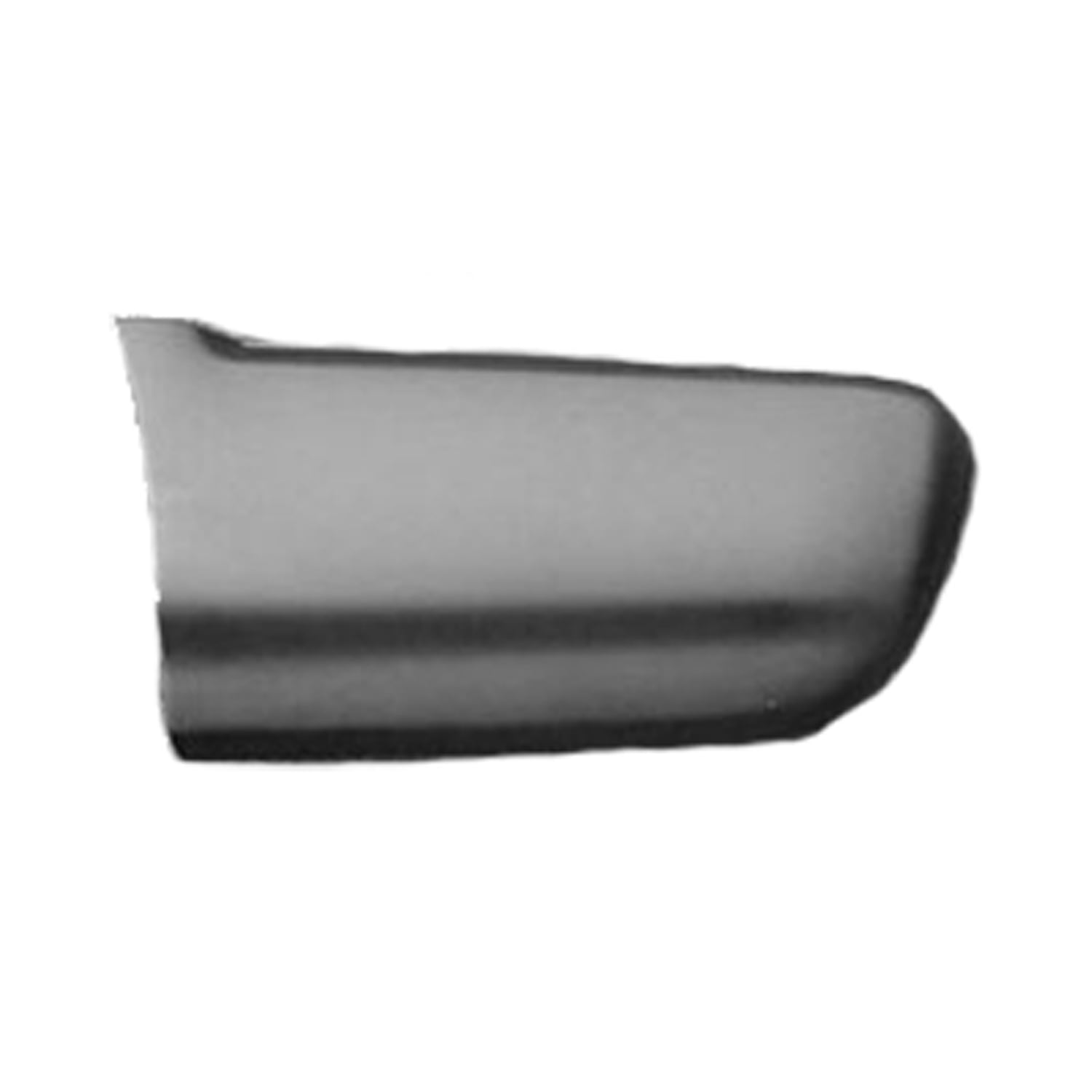 PASSENGER SIDE REAR BUMPER EXTENSION; PLASTIC - Walmart.com