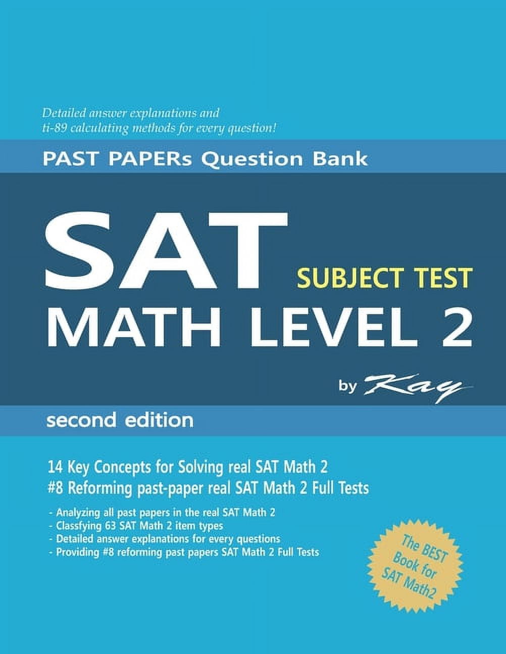 PAST PAPER Question Bank SAT subject test math level 2 second edition ...