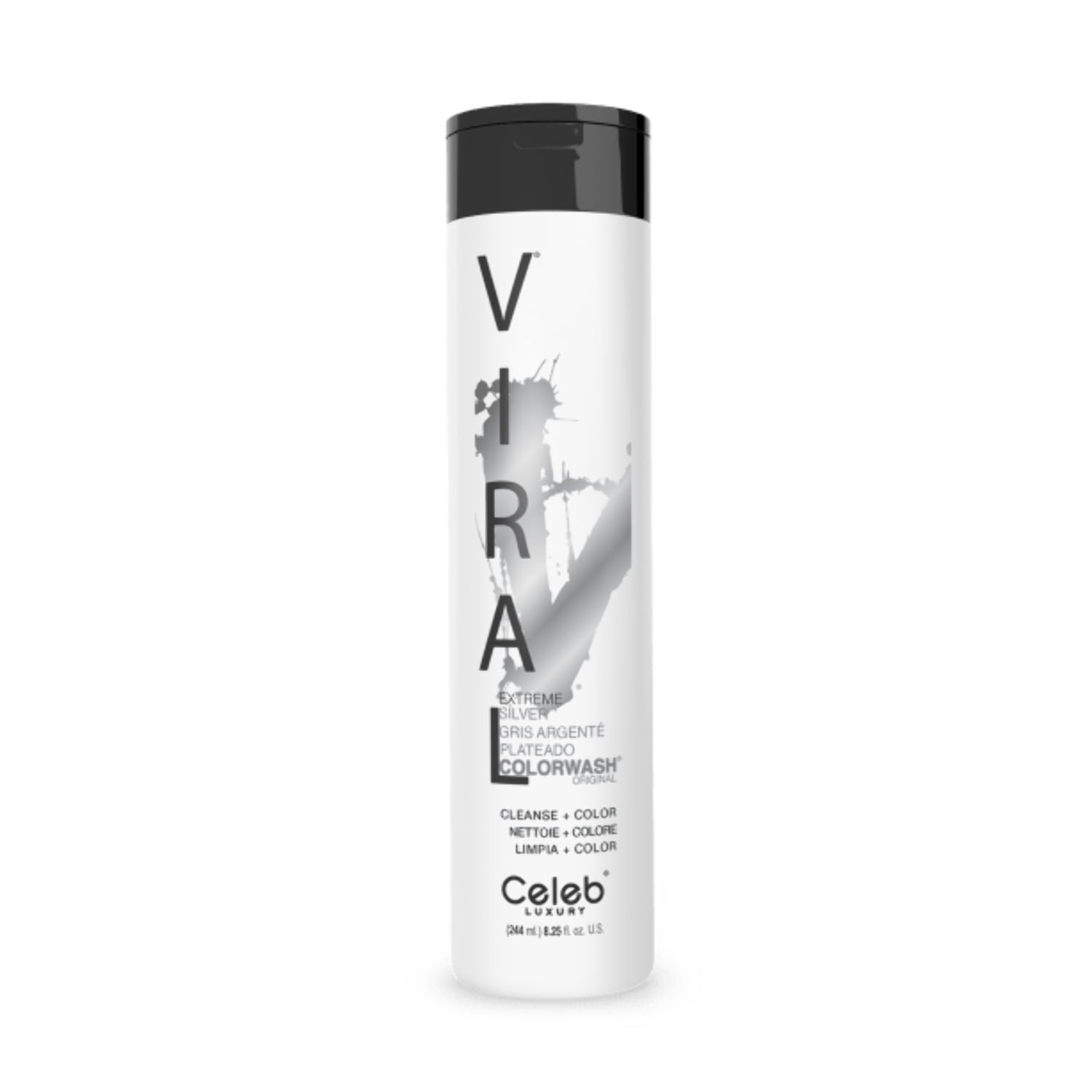 Viral Pastel Silver Shiny Colorwash - Semi-Permanent Color Depositing ...