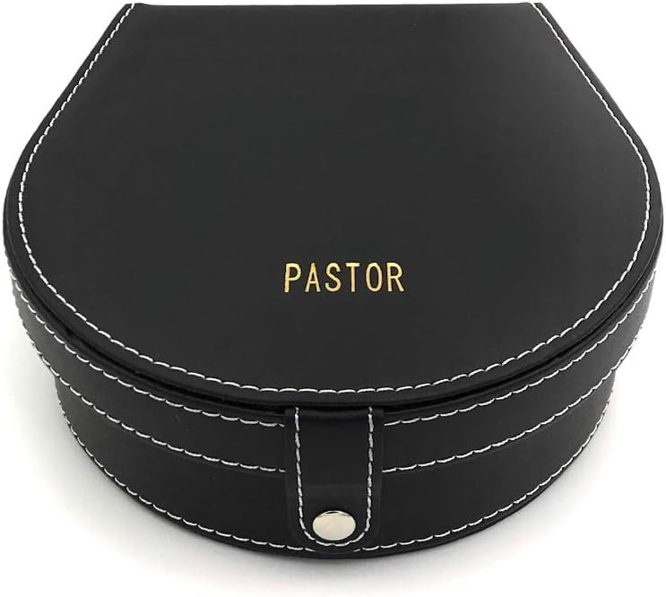 PASTOR CLERGY COLLAR LEATHER BOX - Walmart.com