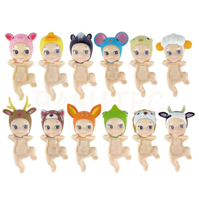 PASUTEC Sonny Angel 12PCS Animal Series 2 Mini Figure Blind Box Rarity ...