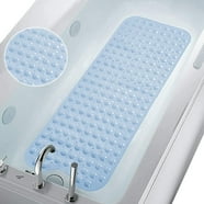 Bathtub Mats Non-Slip PVC Massage Bath Tub Mat Mildew Resistant Anti ...
