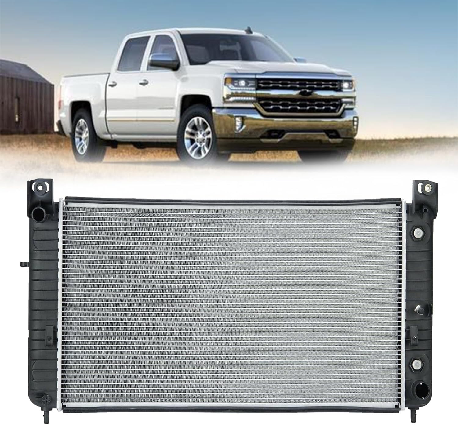 PATAJP4U Aluminium Radiator Automotive Replacement Engine Radiators ...