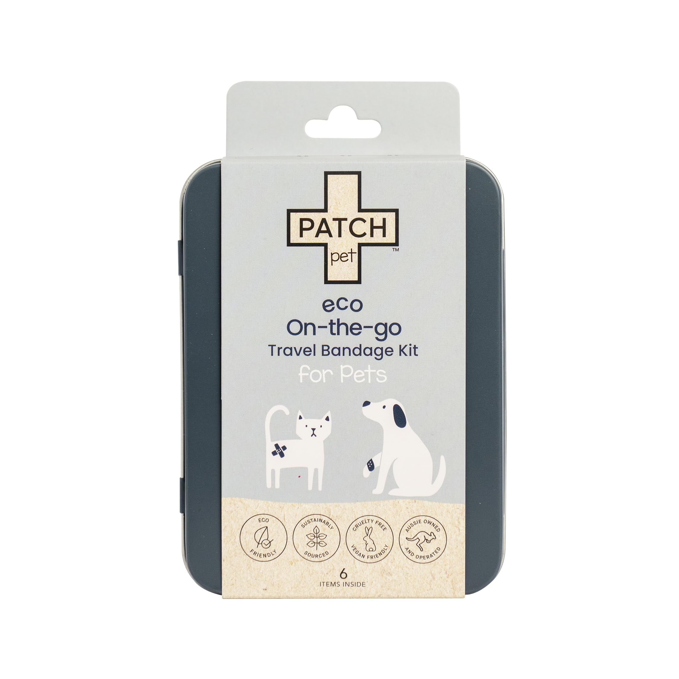 PATCH Eco Pet First Aid Kit for Dogs and Cats. Cat and Dog First Aid ...