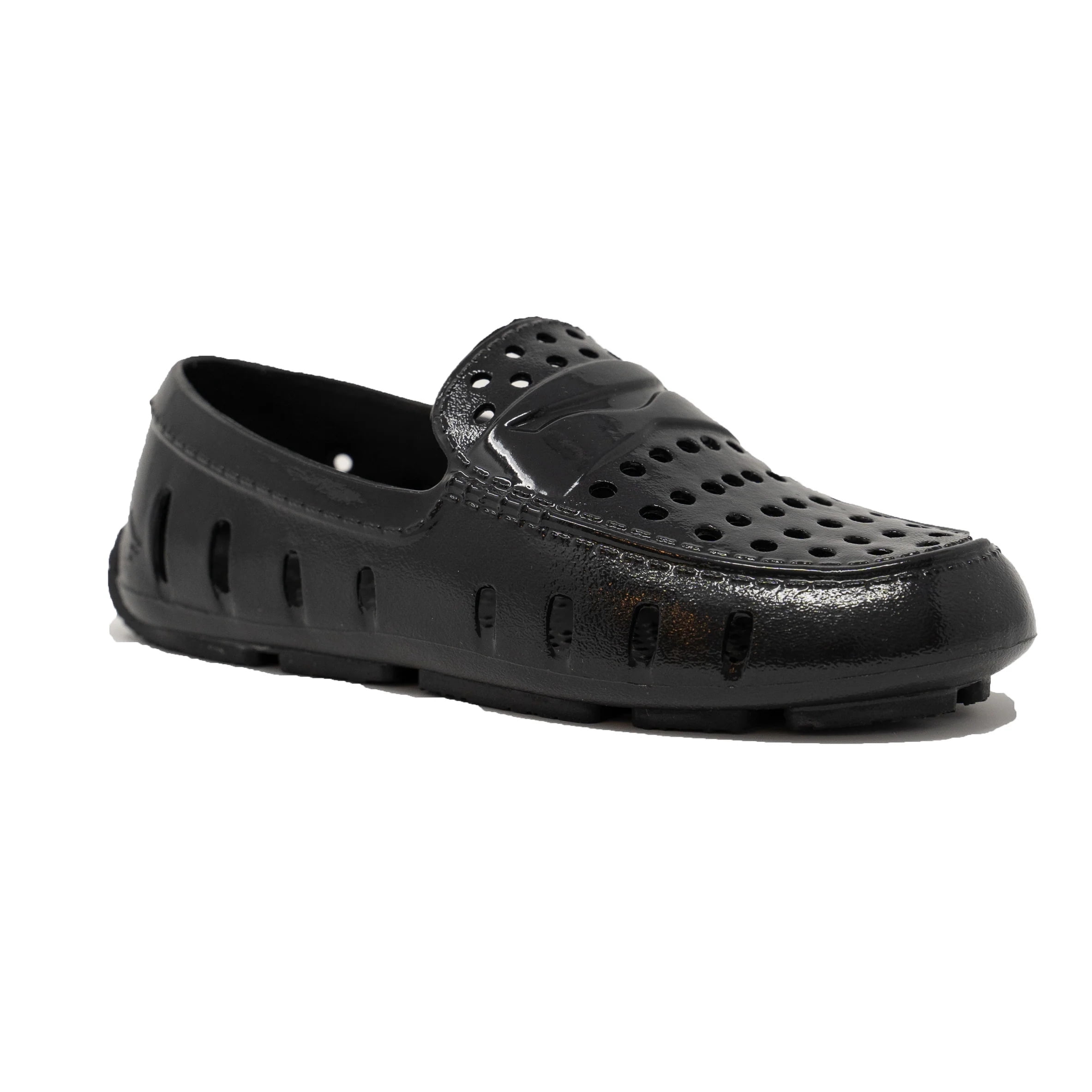 Floafers Prodigy Driver Patent Black Patent/Black 4 Toddler M - Walmart.com