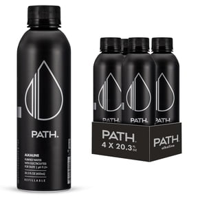 PATH Water Ultra-Purified Still Water, 16.9 fl oz, 4 pack Aluminum ...