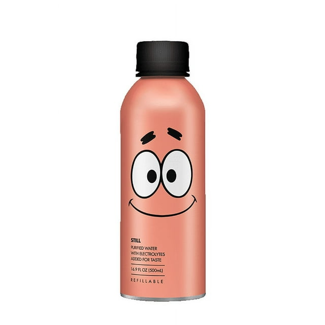 PATH Still Bottled Water, Limited Edition Patrick Star Bottles, 16.9oz ...