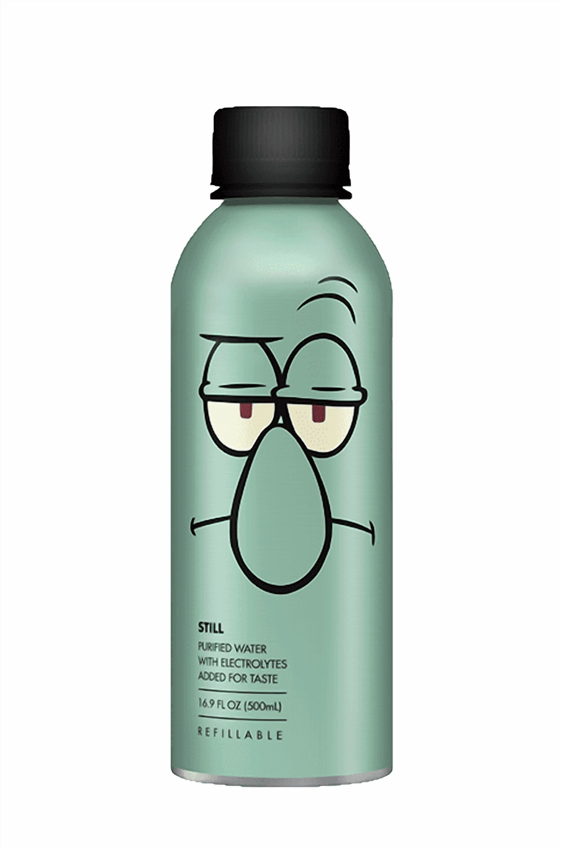 PATH Still Bottled Water, Limited Edition Squidward Tentacles Bottles ...