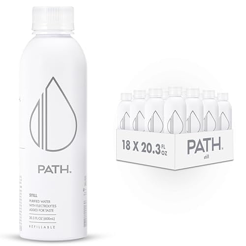 PATH Still Bottled Water - Ultra-Purified, pH-Balanced Purified Water ...