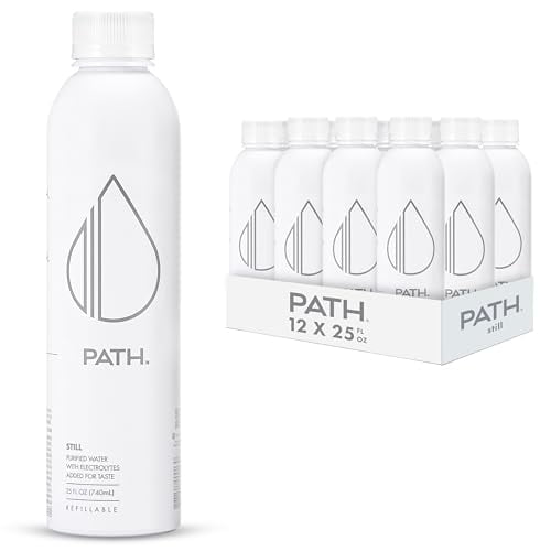 PATH Still Bottled Water - Ultra-Purified, pH-Balanced Purified Water ...