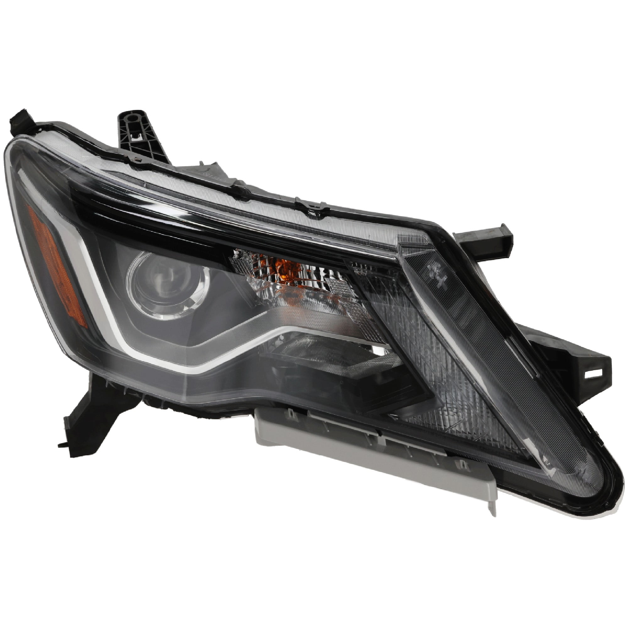 For 2017-2020 Pathfinder Front Right Headlight Amber & Clear Plastic V ...