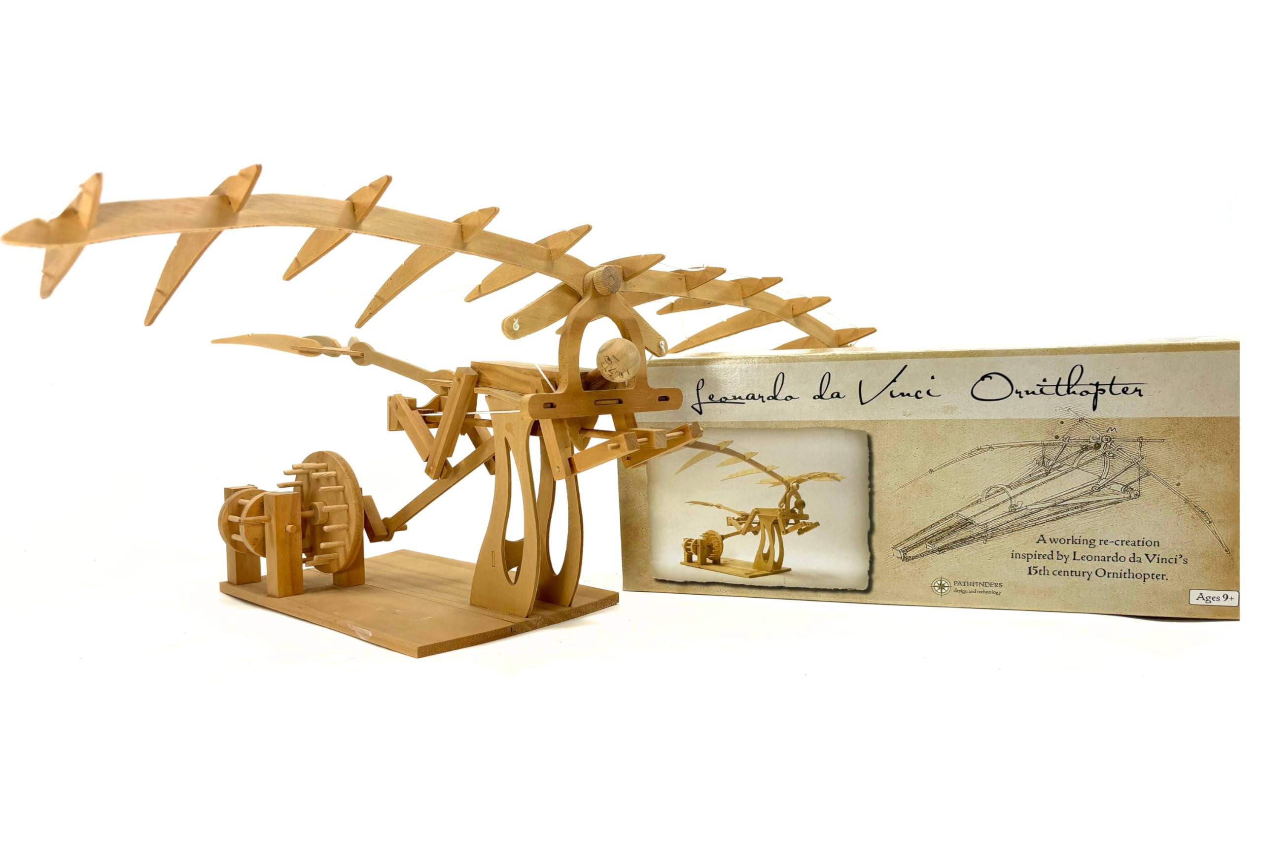 PATHFINDERS STEM Kit - Leonardo da Vinci KMC2Ornithopter | 3D Puzzle ...