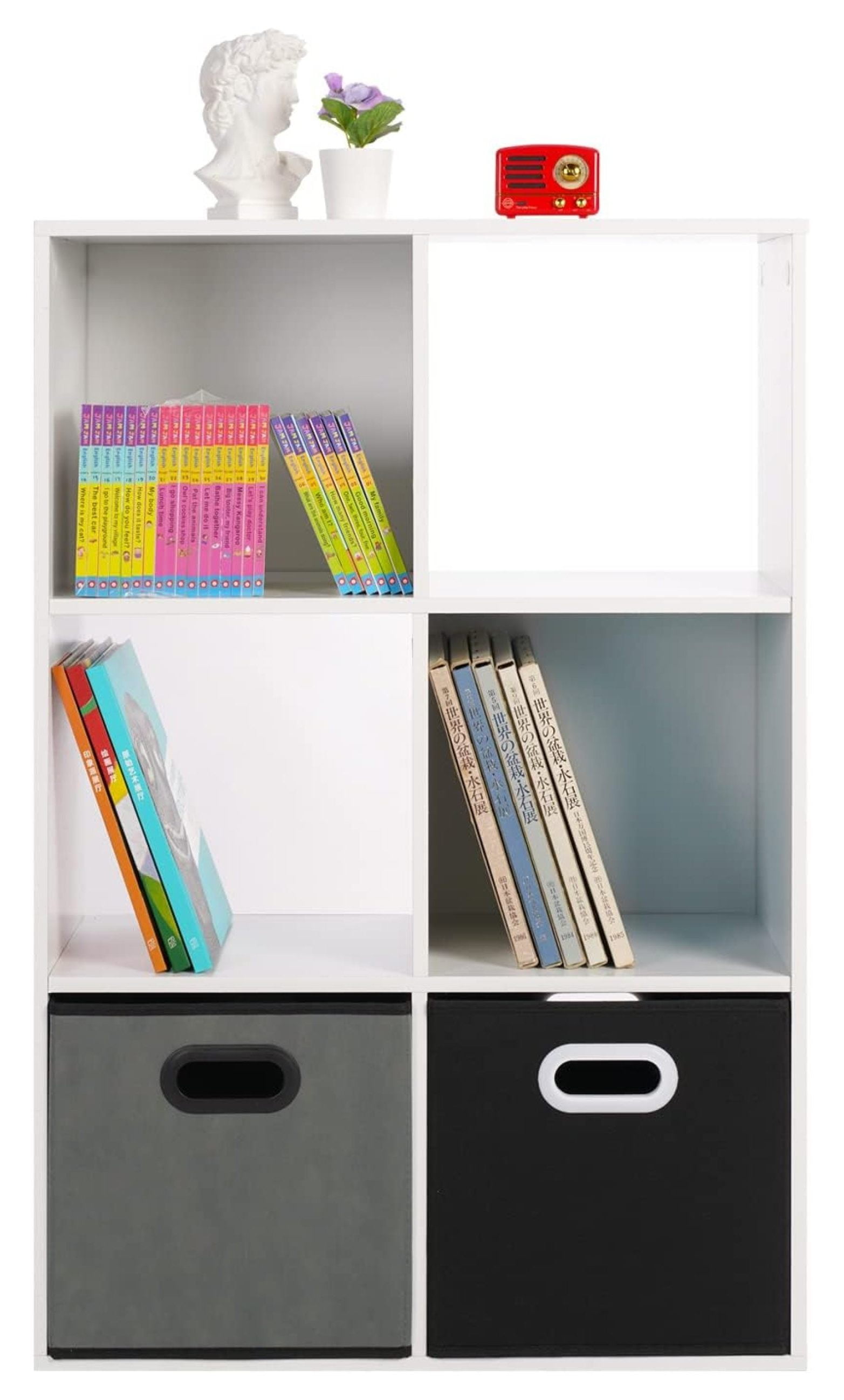 PATHIRA E-Commerce Wooden Storage Organizer 6-Cube, Fits 11 Inch ...