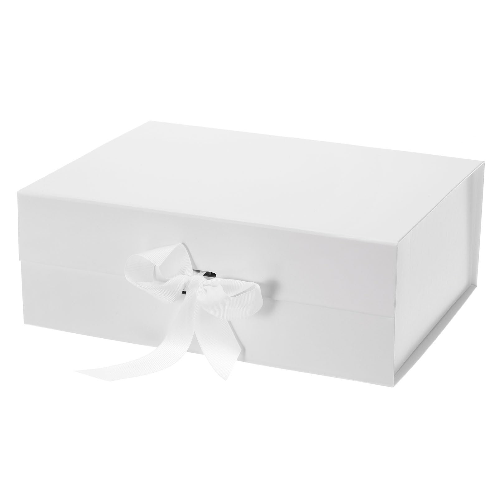 PATIKIL 11x9x4 Inch Magnetic Gift Box, Collapsible Paper Party Favor ...