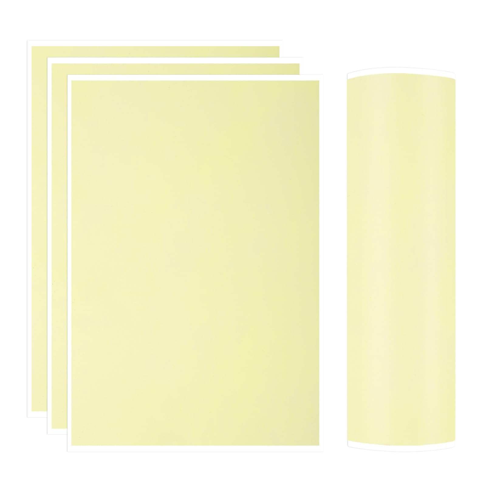 PATIKIL 15.3x10.4 Inch Laser MMF7 Engraving Paper, 4 Pcs Laser ...