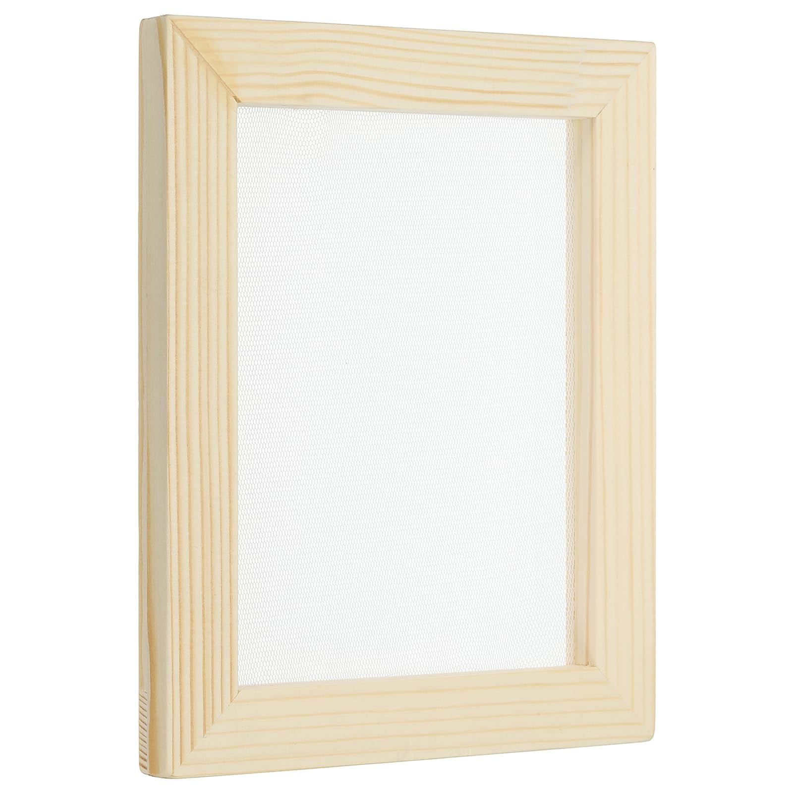 PATIKIL 7.1"x5.9" Wooden Paper TSF6 Making Screen, Paper Making Mould ...