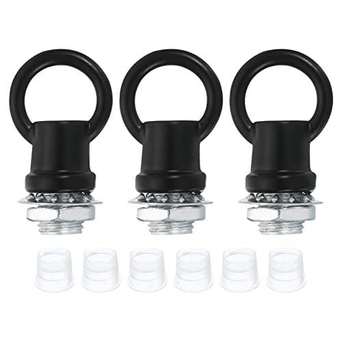 PATIKIL 8kg Load 14mm ID M10 Lamp Female Loop Holder, 3 Set Lifting Eye ...