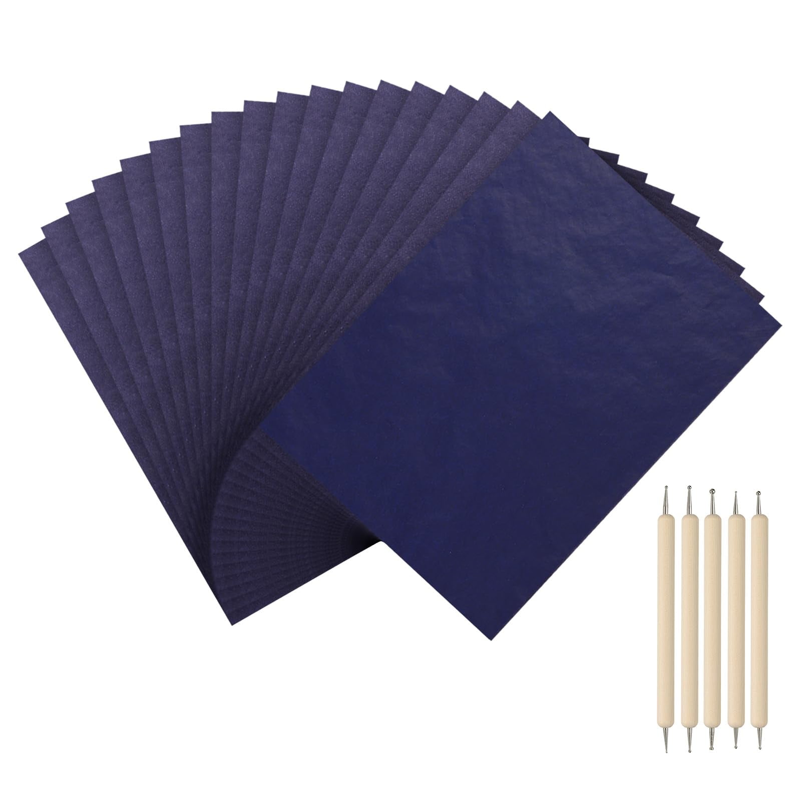 PATIKIL Carbon Paper Set, TSF6 50 Sheet A4 Graphite Transfer Tracing ...