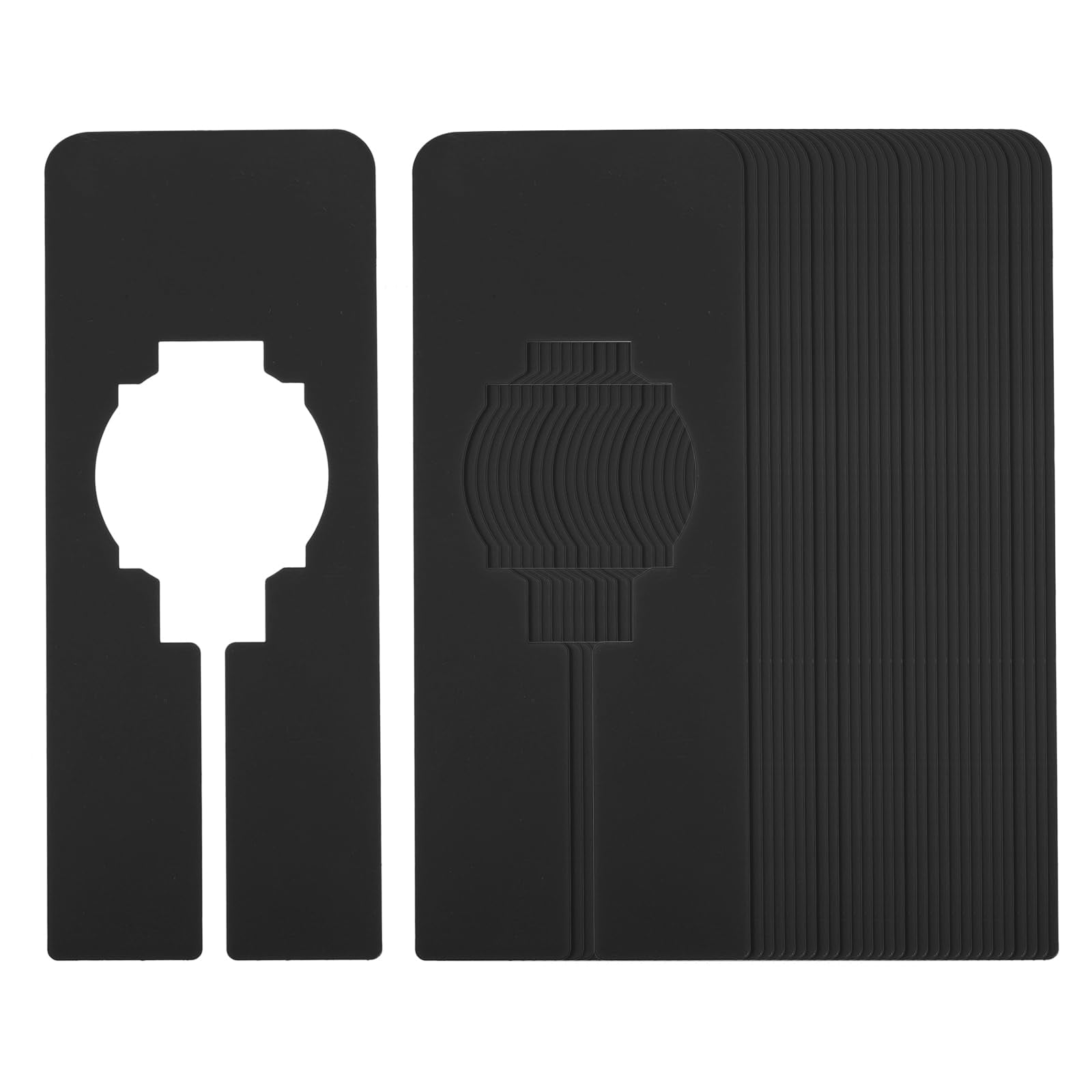 PATIKIL Clothes Dividers for EC36 Hanging Clothes, 30 Pack Rectangle ...