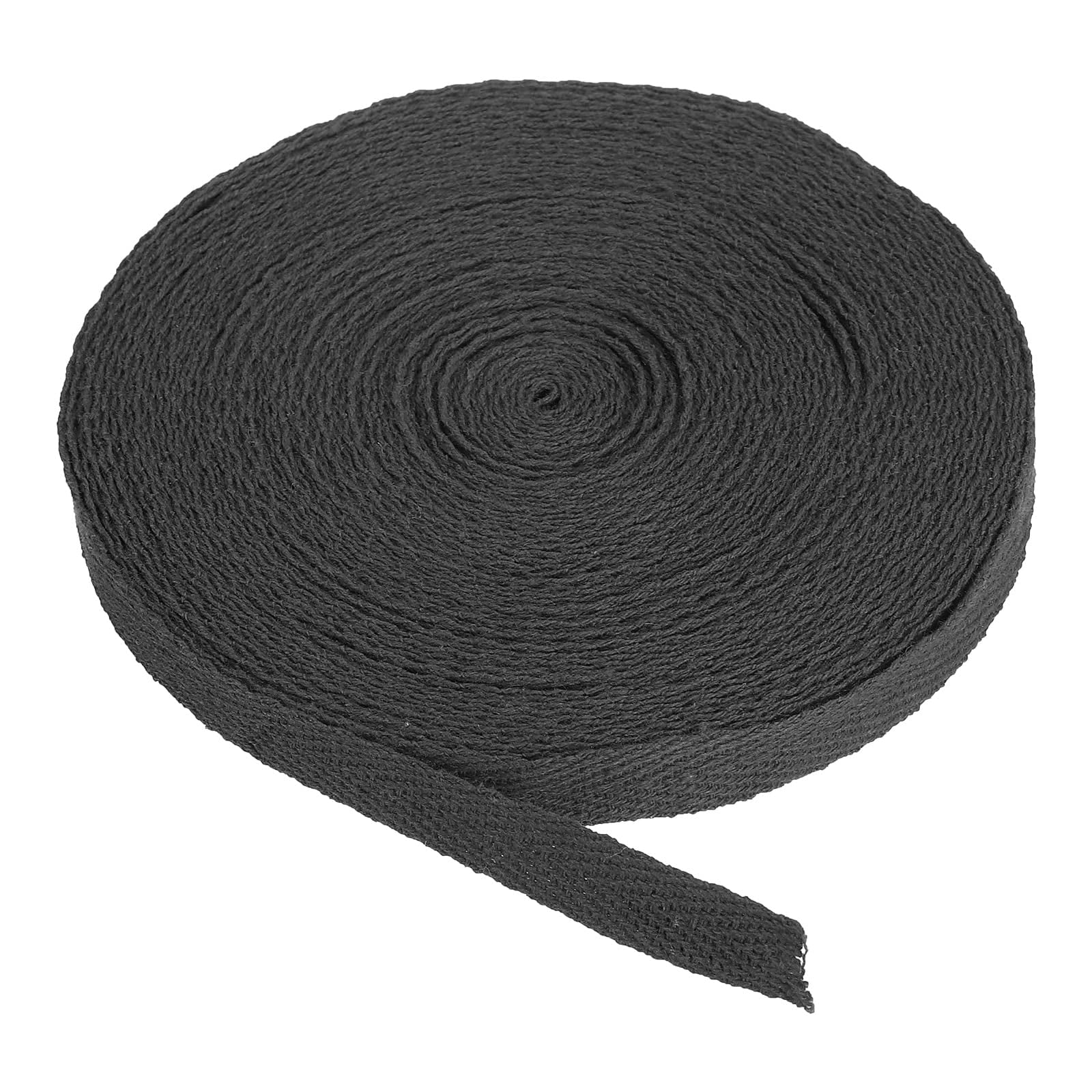 PATIKIL Cotton Wrapping Craft DIY Black C3 Twill Tape 3/8 Inch 10 Yards ...