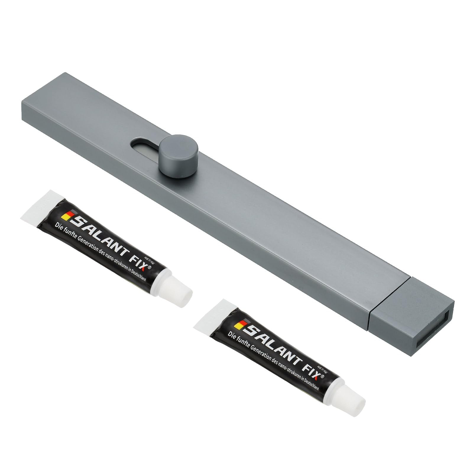 PATIKIL Gear Handle French Door Lock, 8 Inch Aluminum Alloy Slide ...