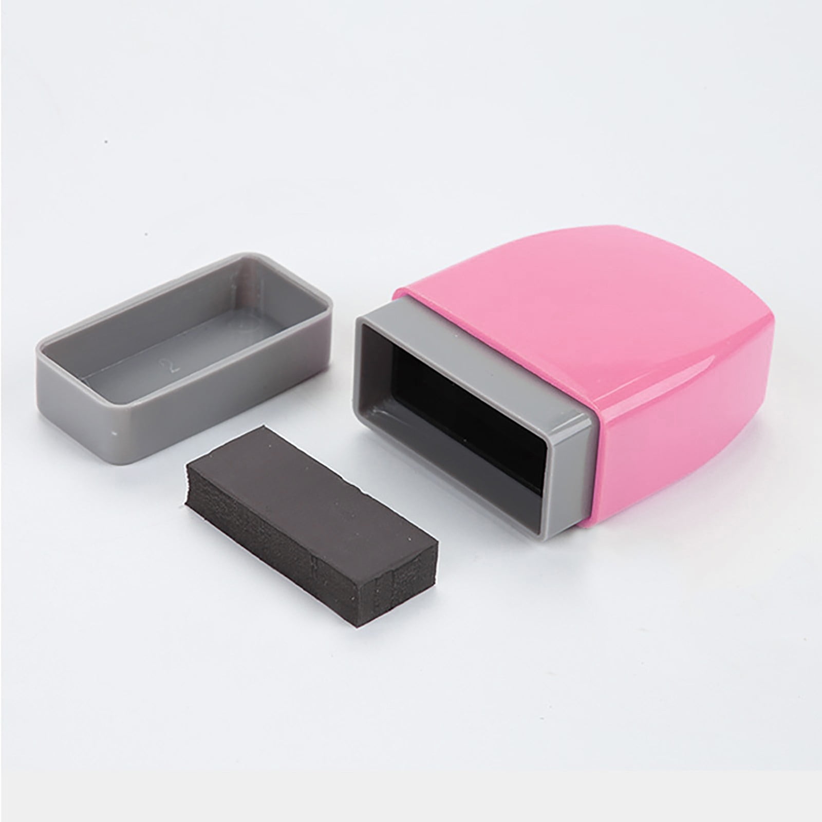 PATIKIL Notice Stamp Self Inking Red Ink Pre Inked Message Stamp ...