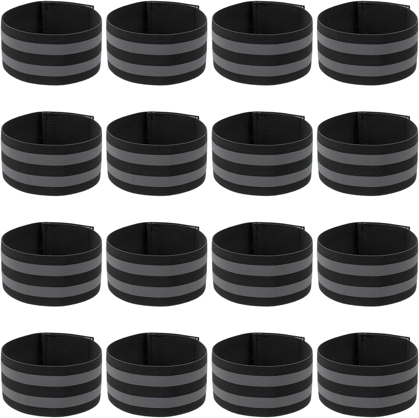 PATIKIL Reflective Bands for Wrist/Arm/Ankle/Leg, High Visibility ...