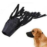 Leather Doberman Muzzles Defense Pet Muzzles Medium and Large Dogs Anti ...