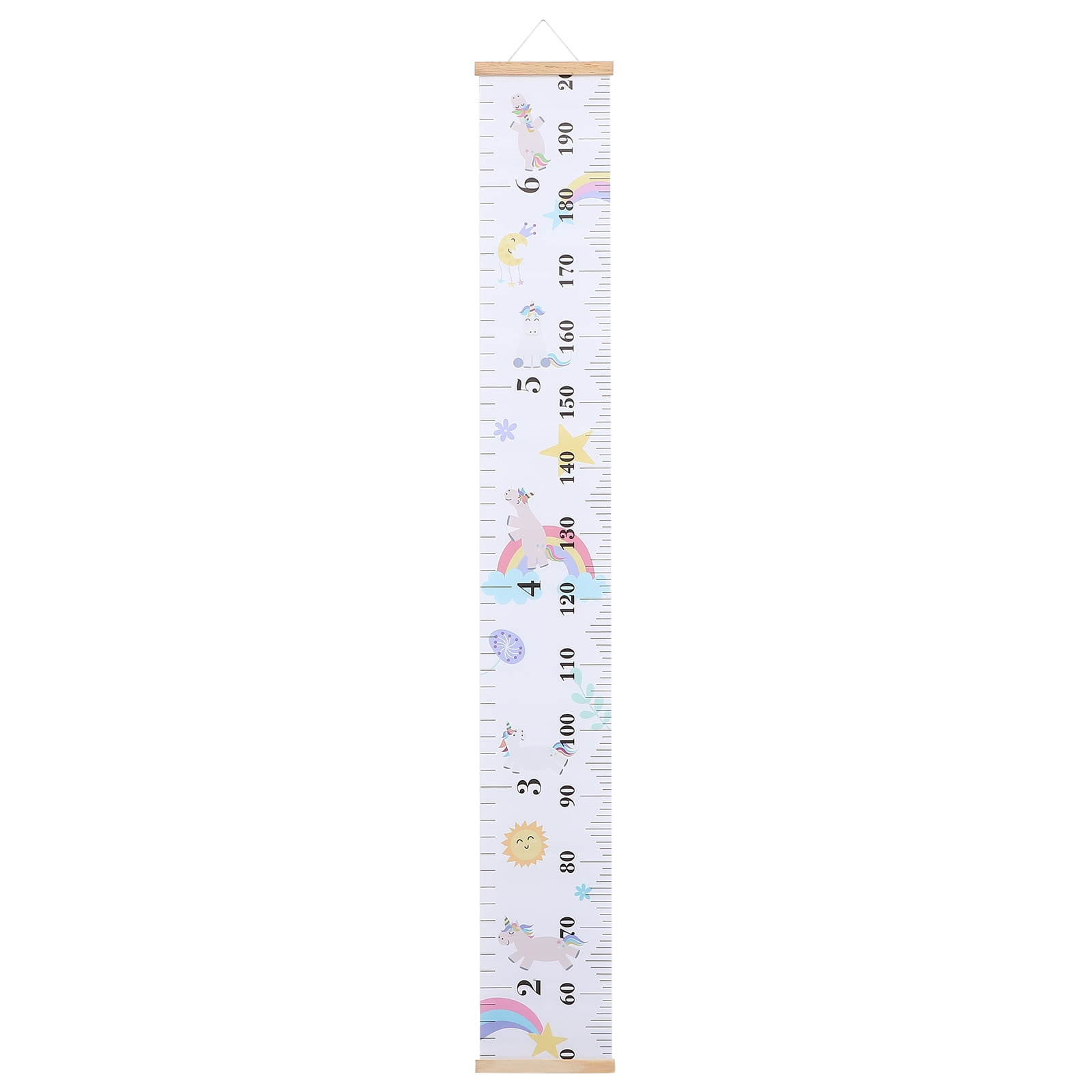 PATKAW 1 Set Kids Growth Height Chart Kids Height Wall Hanging Ruler ...