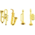 PATKAW 1 Set Mini Plastic Musical Instrument Simulation Miniature ...