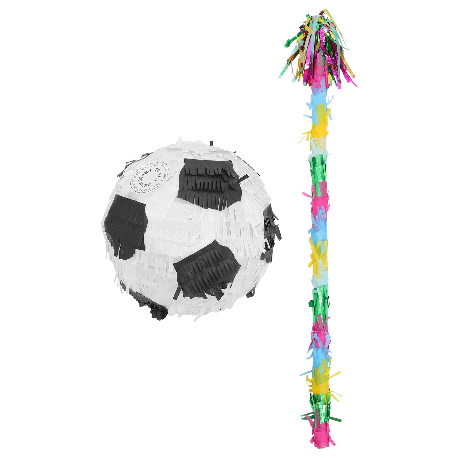 PATKAW 1 Set of Pinata Stick and Football Kit Birthday Party Pinata ...