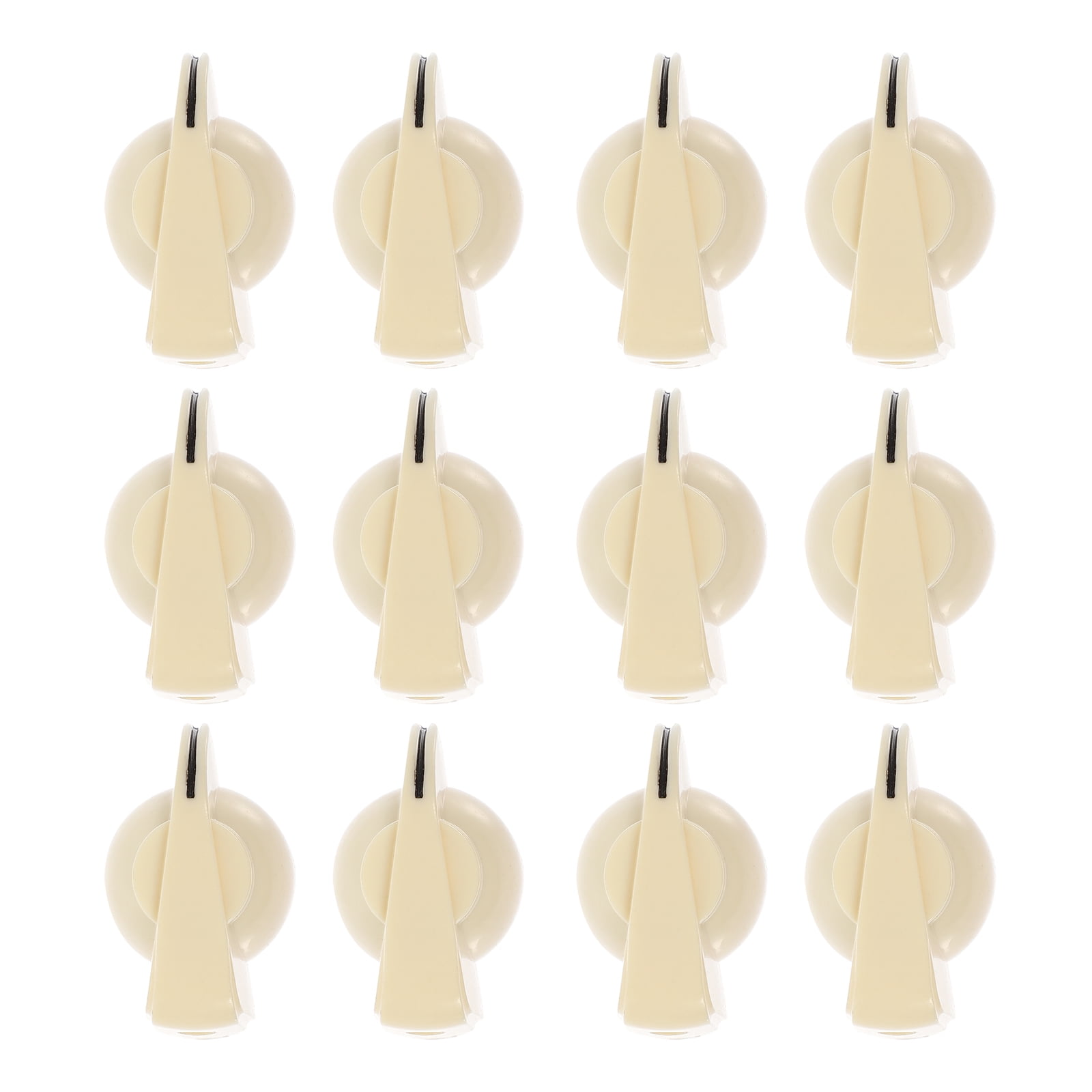 PATKAW 12pcs Plastic Volume Tone Control Plastic Knob Potentiometer ...