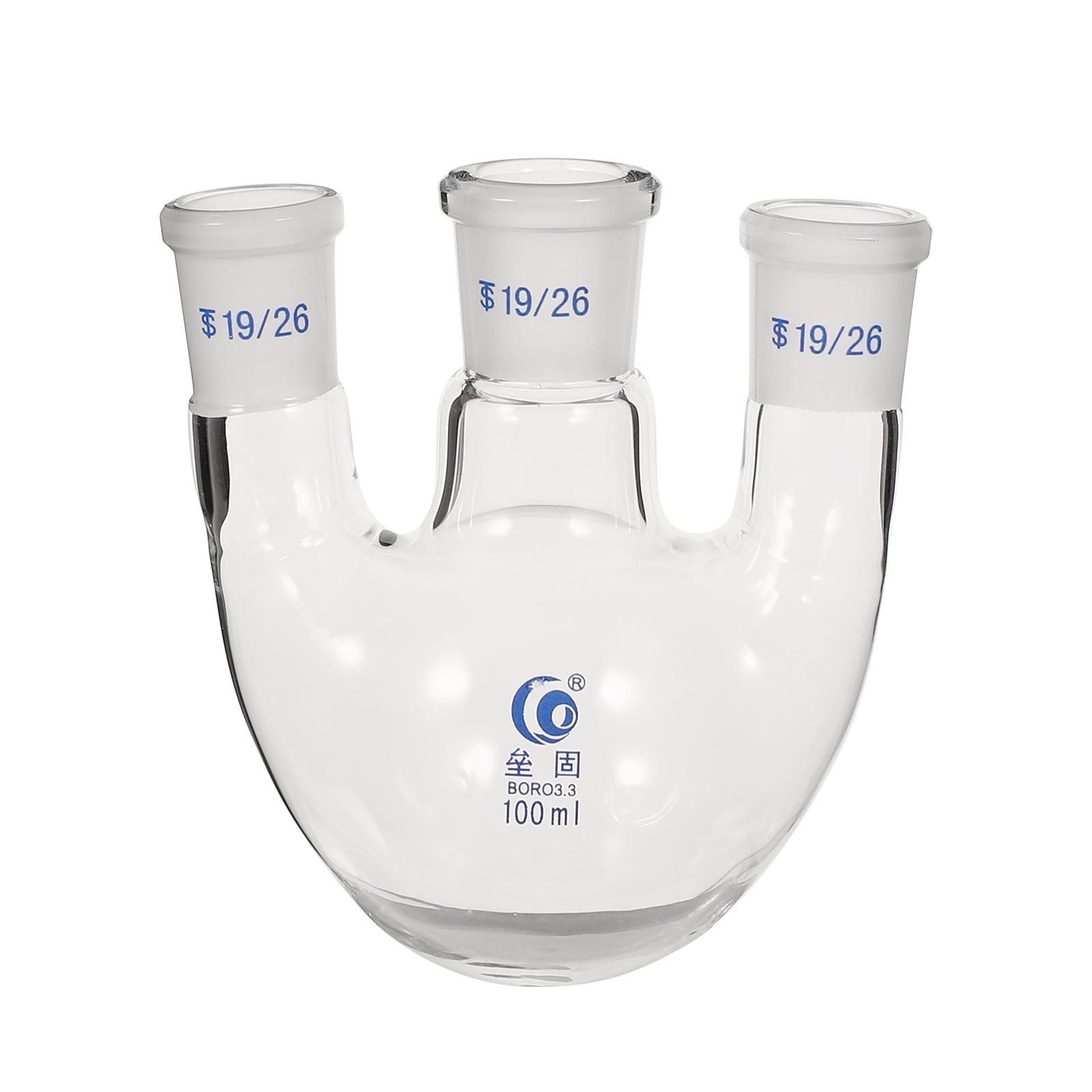 PATKAW 1Pc 3 Neck Round Bottom Boiling Flask Multi Neck Distillation ...