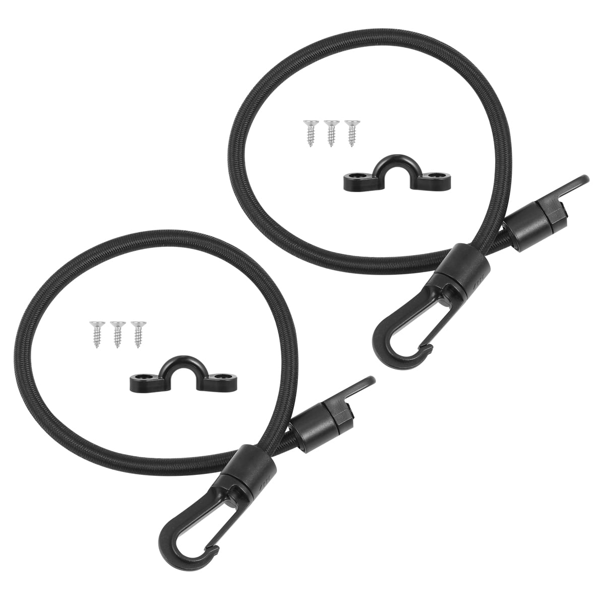 PATKAW 2 Sets Boat Fishing Rod Tamer Straps Holder Deck Mount Connector ...