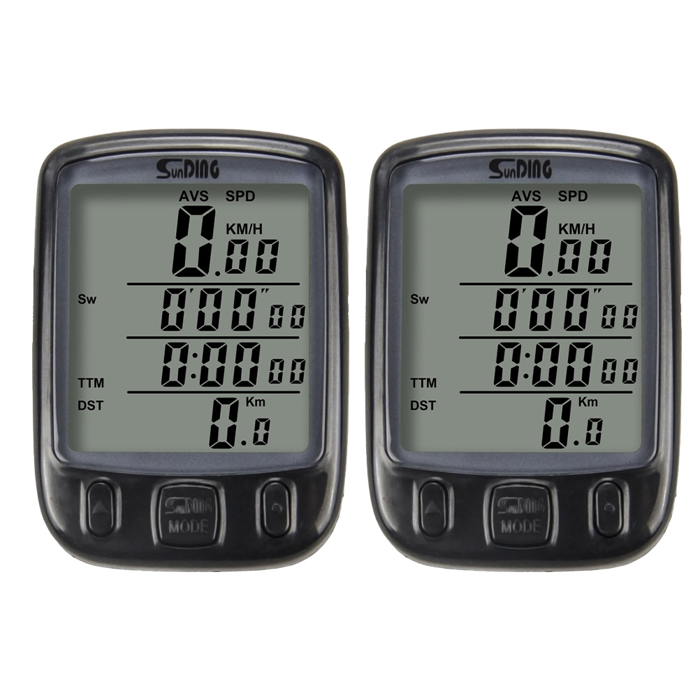 PATKAW 2 Sets Waterproof Bike Speedometer Sports Sensors Computer ...