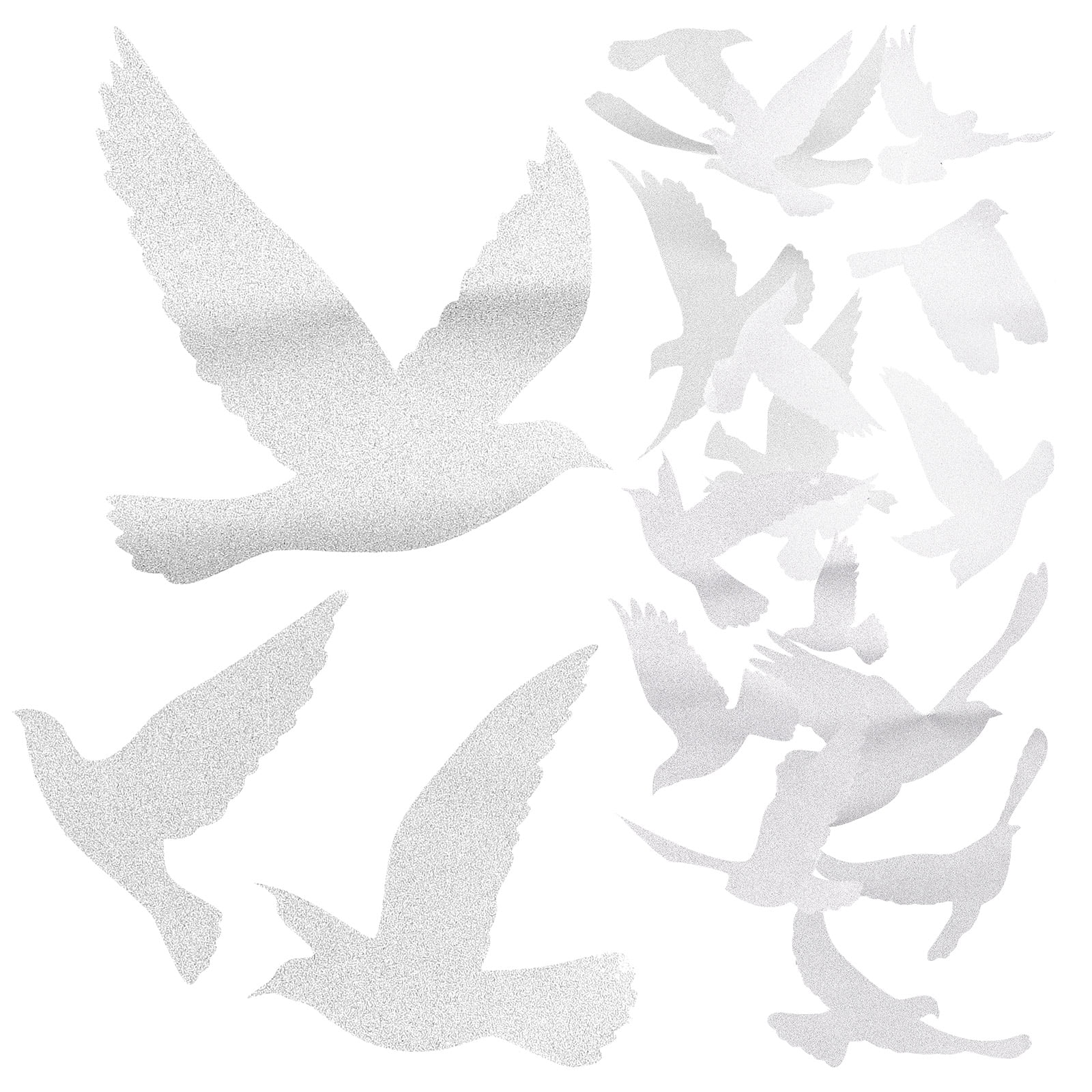 PATKAW 23 Sheets of Window Decals Anti-collision Window Stickers Bird ...